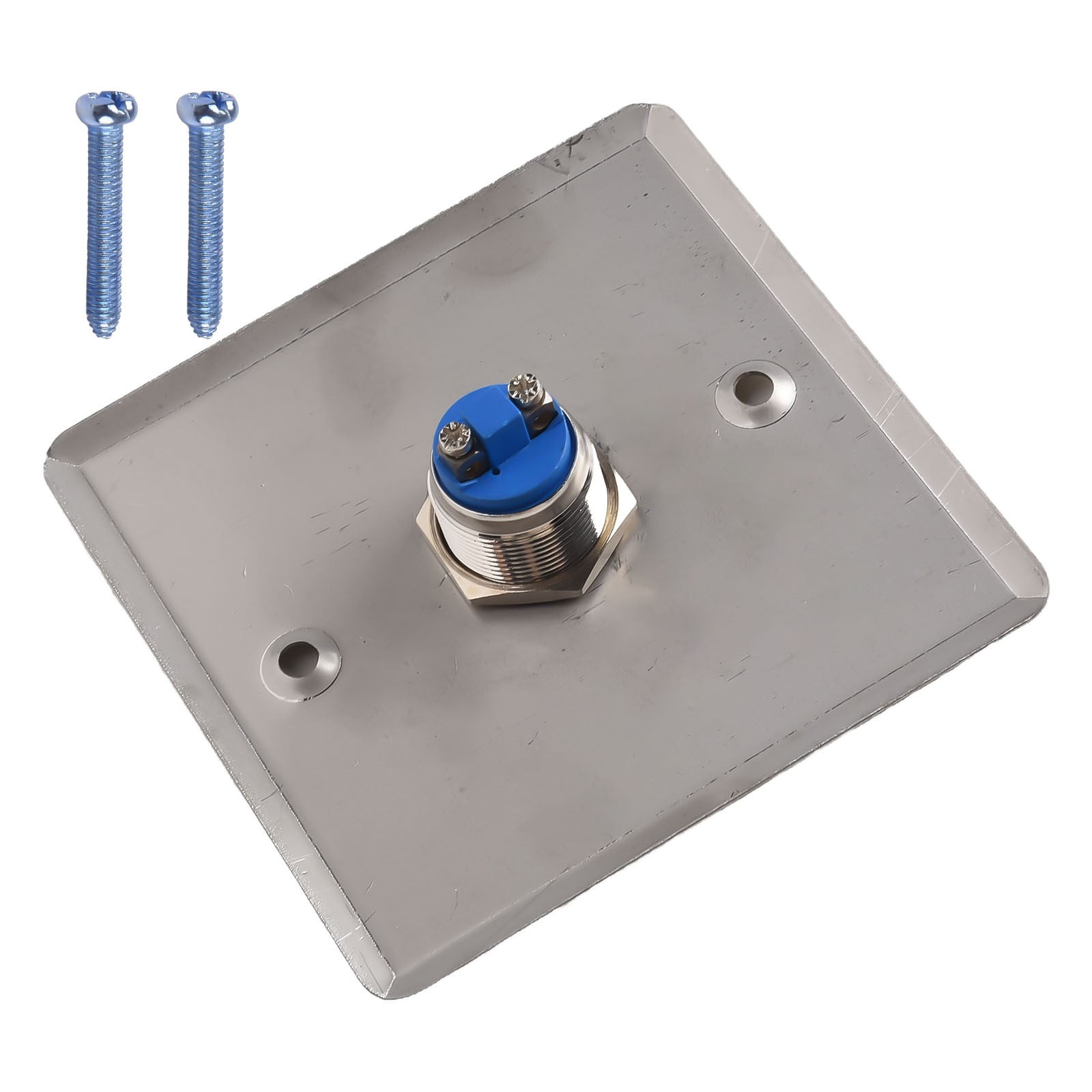 Switch Screws Doorbell Panel with Button Blank Stainless Steel 220250V ...