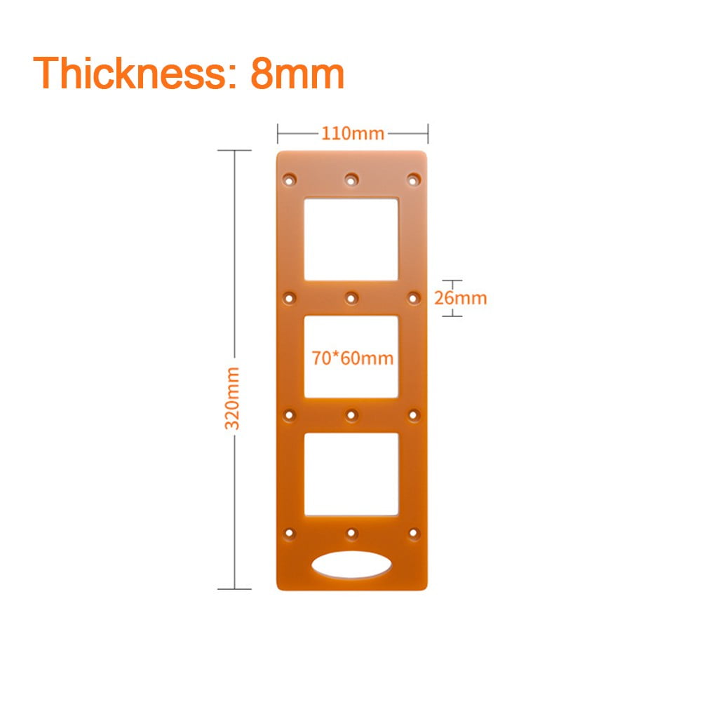 Switch Socket Opening Template Square Hole Woodworking Tools Hole ...
