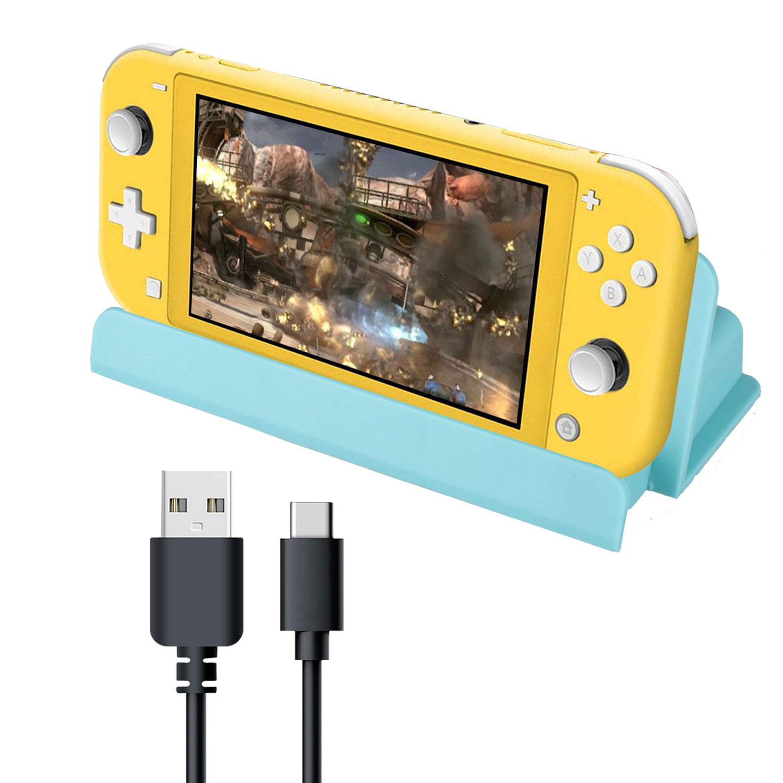 Nintendo Nintendo Switch Adjustable Charging Stand Black HACACDTKA Walmart
