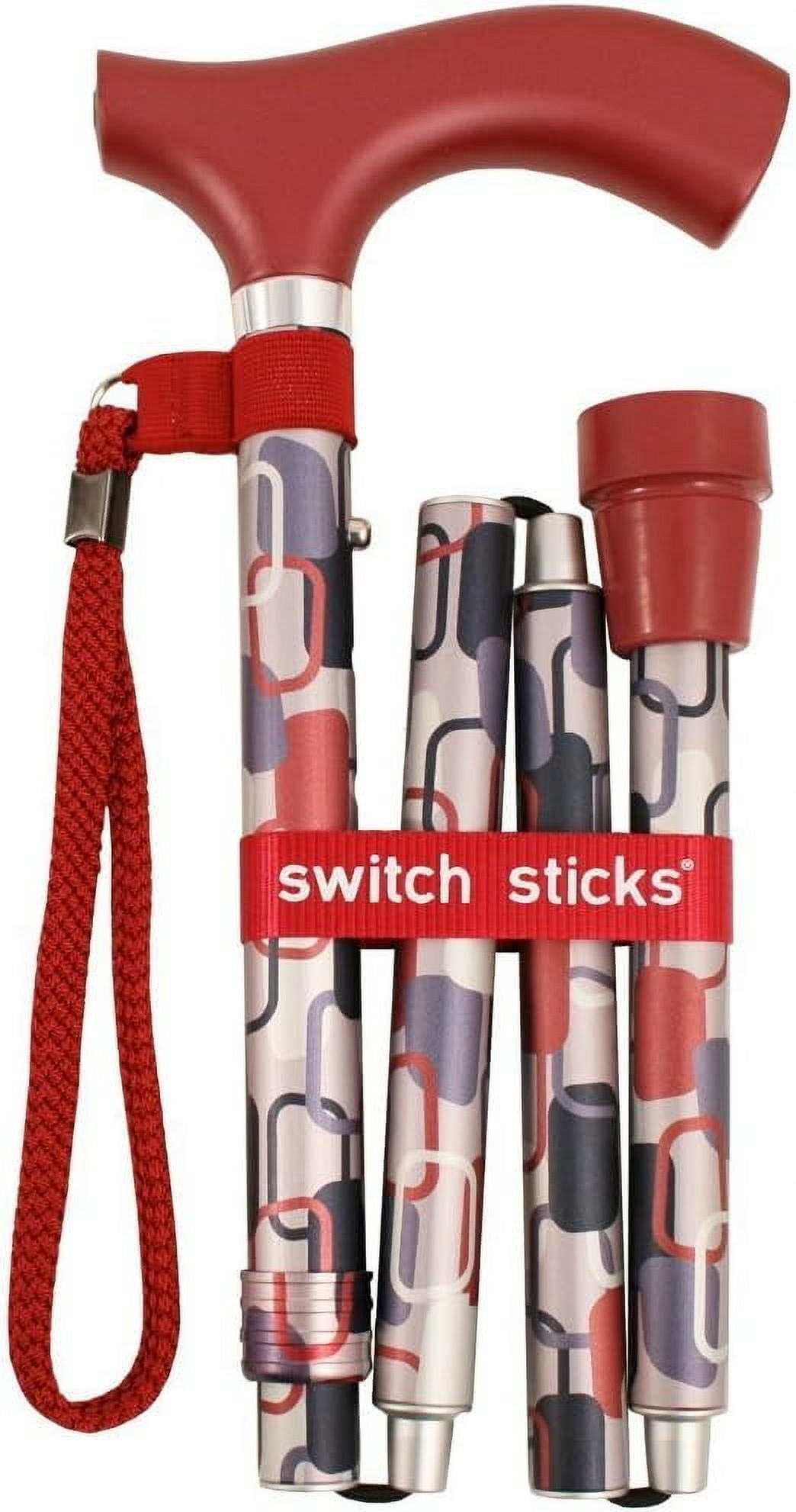 Switch Sticks Walking Cane for Men or Women, Foldable and Adjustable ...