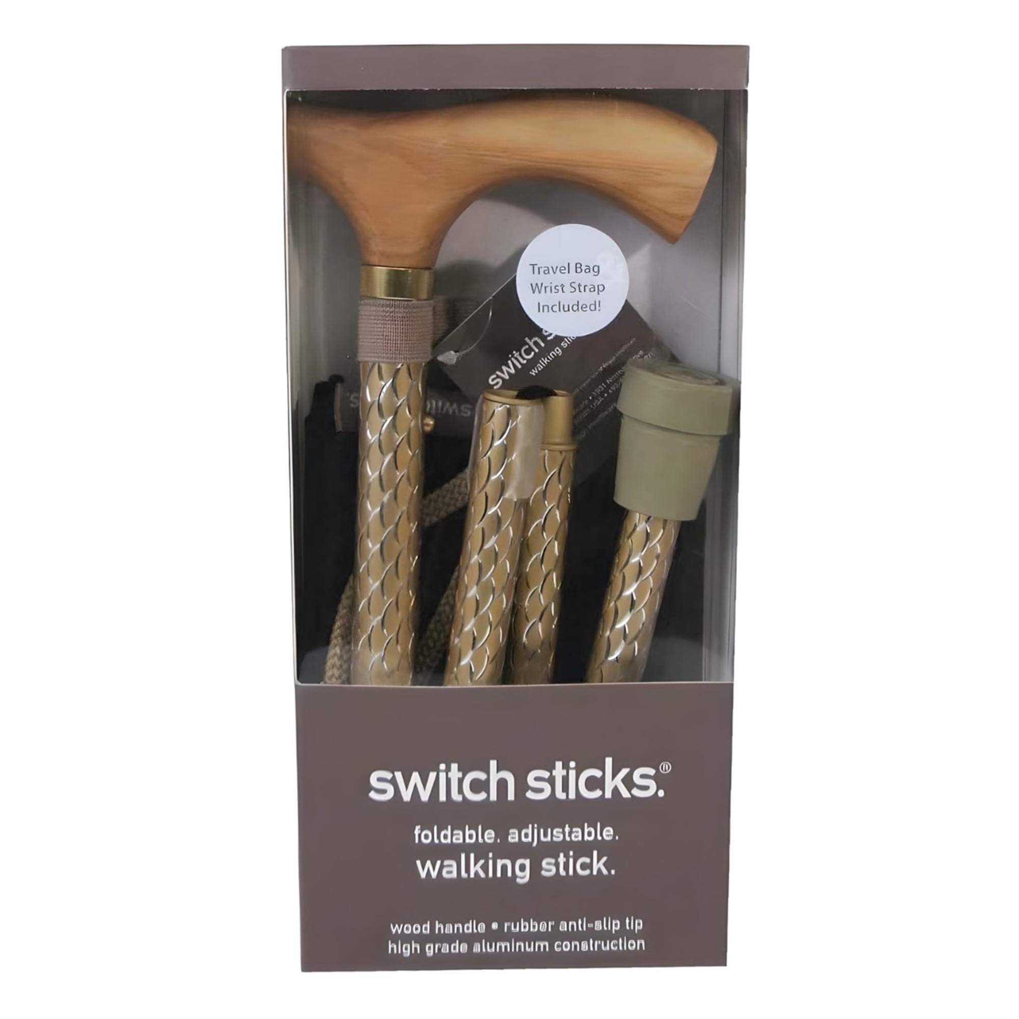 Switch Sticks Walking Cane for Men or Women, Foldable and Adjustable ...