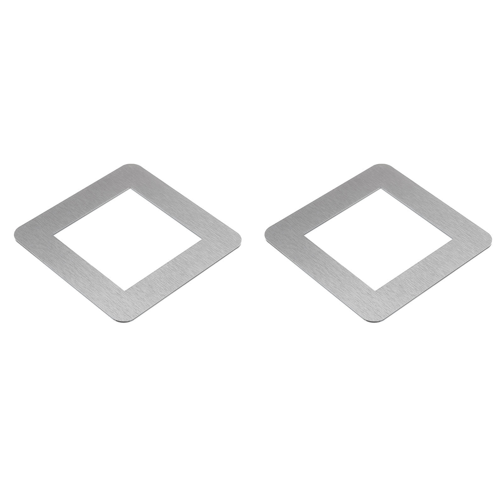 Switch Surround Plate Decoration Single Gang Acrylic Grey 138mm x 138mm ...