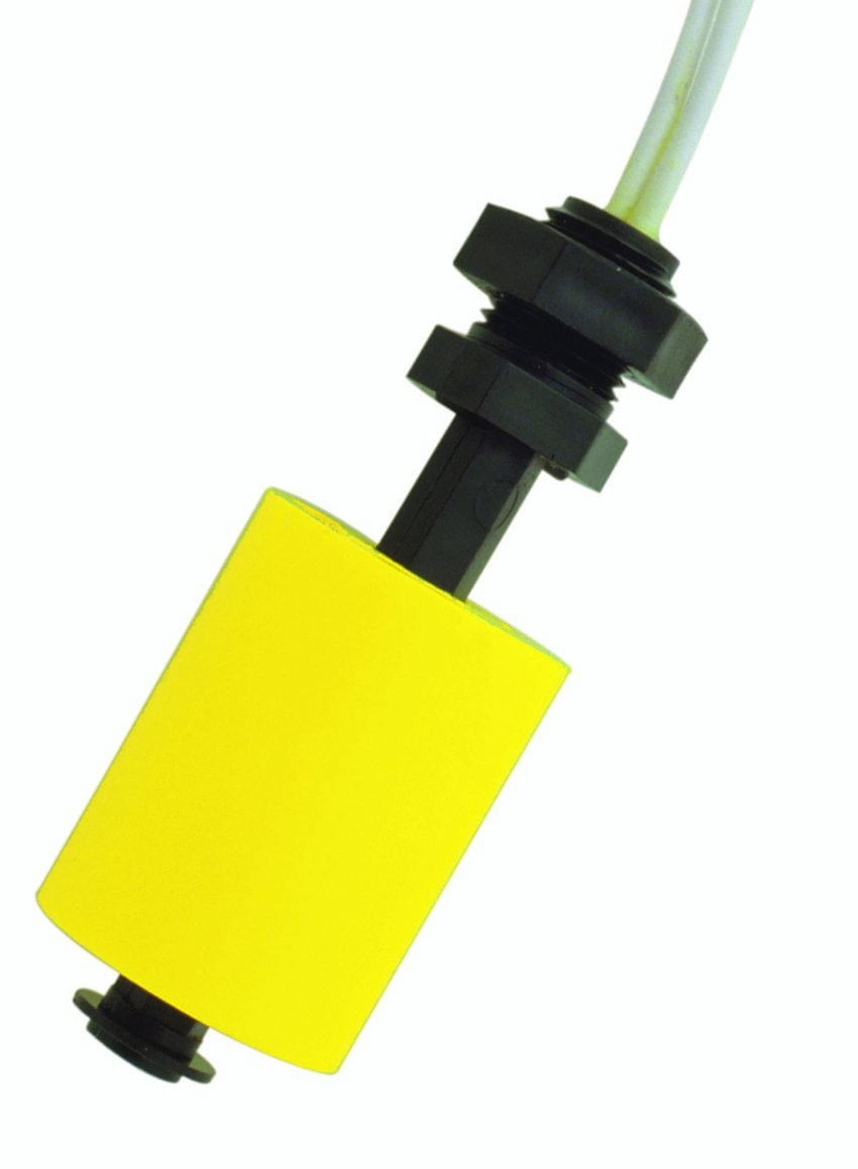 Switch-Tek Mini-Float Level Switch for Vertical Mounting, Polypropylene ...