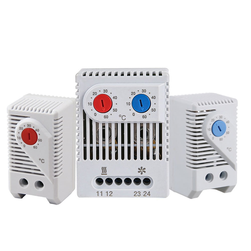Switch Thermostat Compact Mechanical IP20 Light Grey Temperature ...
