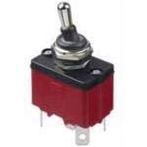 Switch Toggle ON ON ON SP3T Round Lever Quick Conn/Solder Lug 12A ...