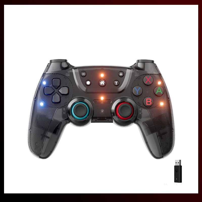 Switch Wireless Bluetooth Joystick, PC Windows, Gamepad with Six Touch ...