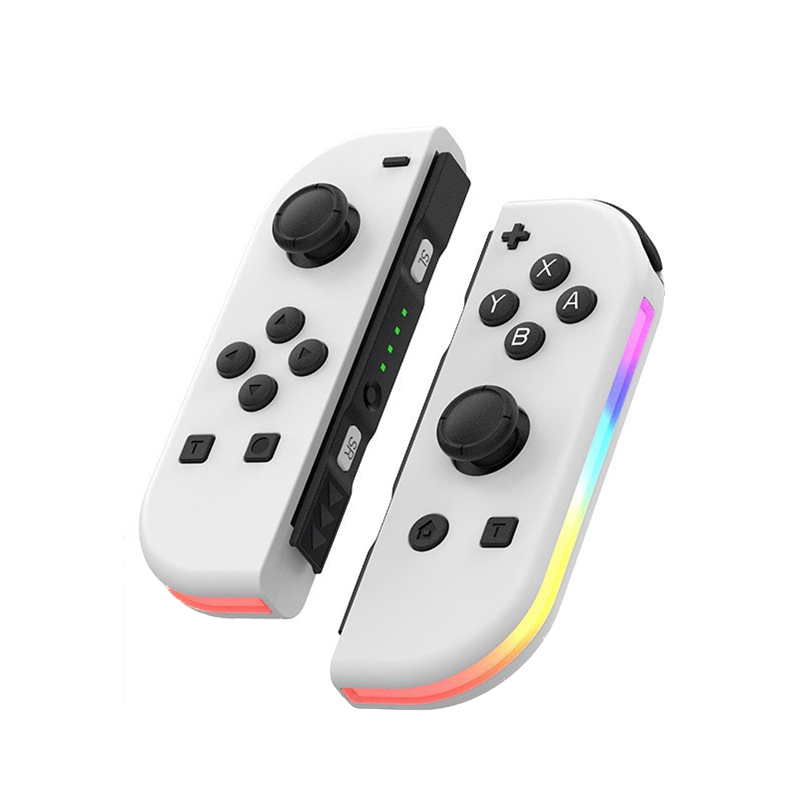 Switch Wireless Controllers with LED Light Replacement Wireless Gamepad ...