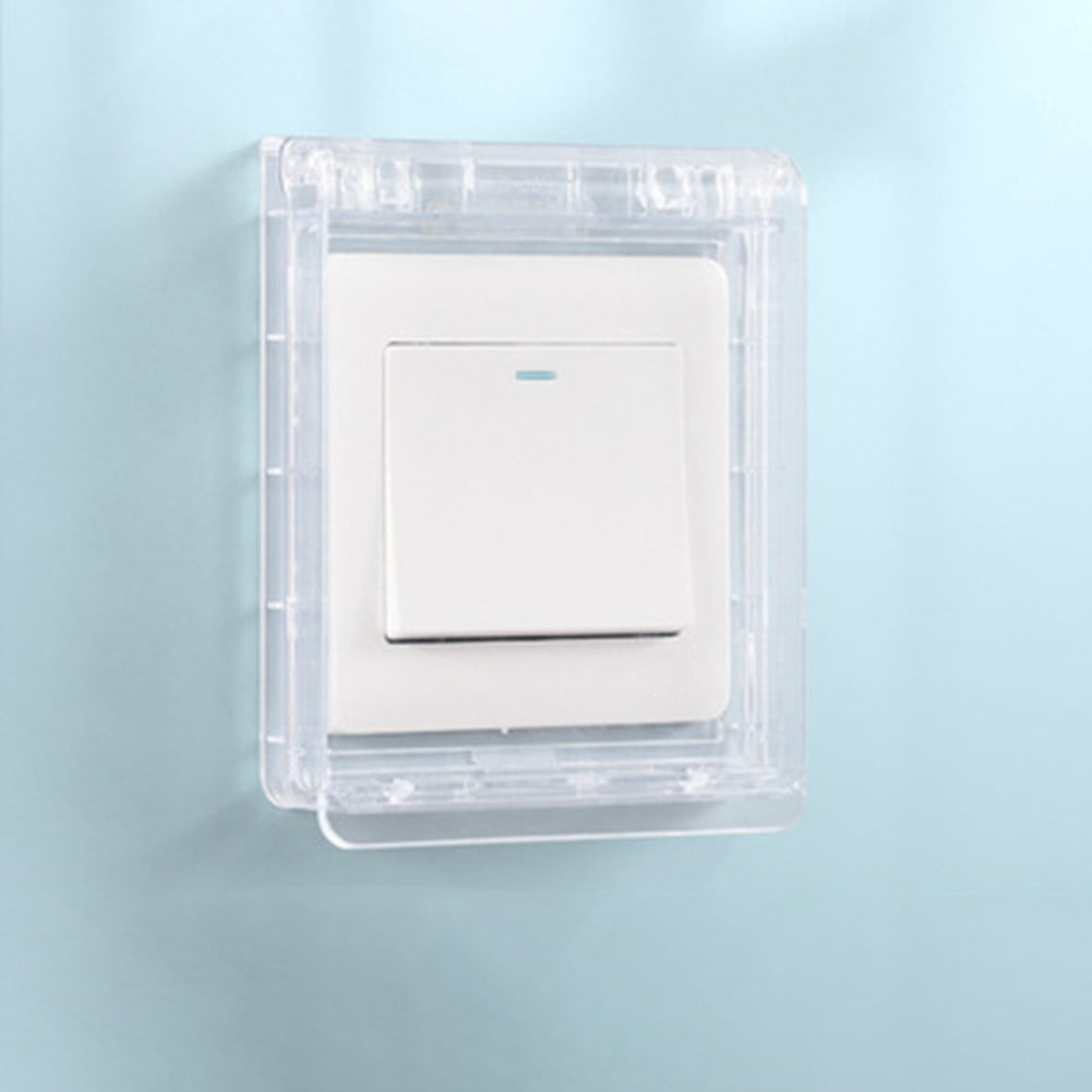 Switch cover socket cover 86 type ultra-thin waterproof socket ...