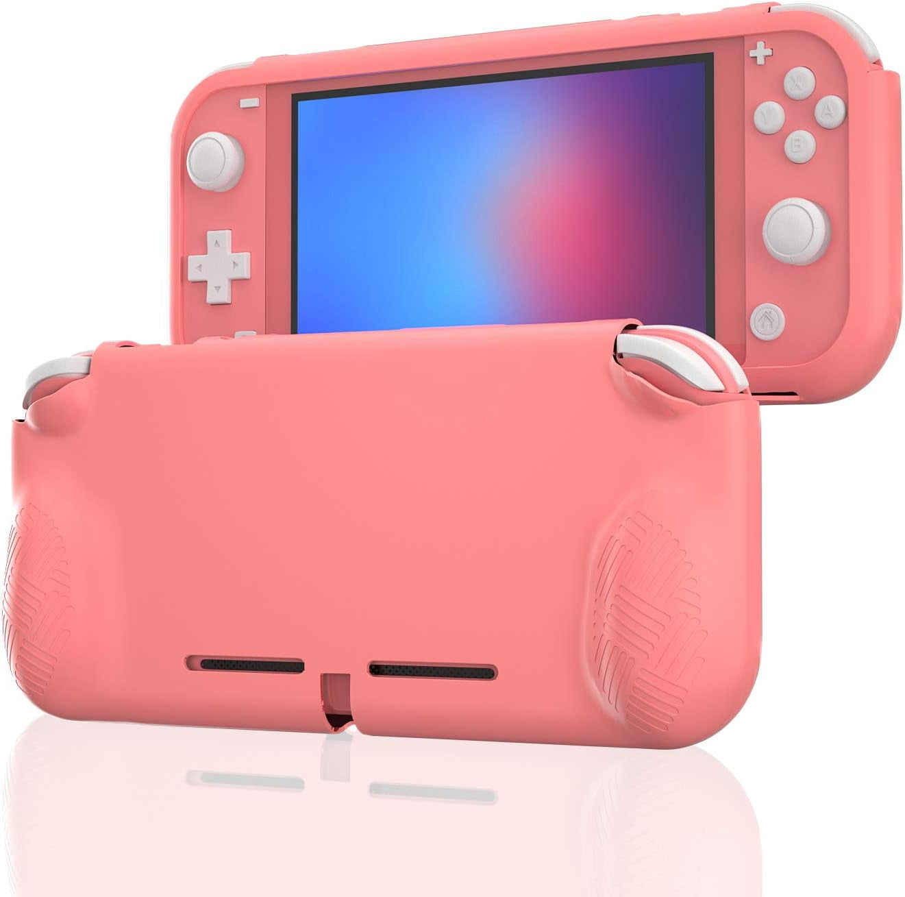 Switch lite Coral Case, Switch lite Coral Cover, Switch lite Grip Case ...