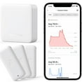 SwitchBot Wireless Hygrometer Thermometer, IP65, App Monitor, 3 Pack ...
