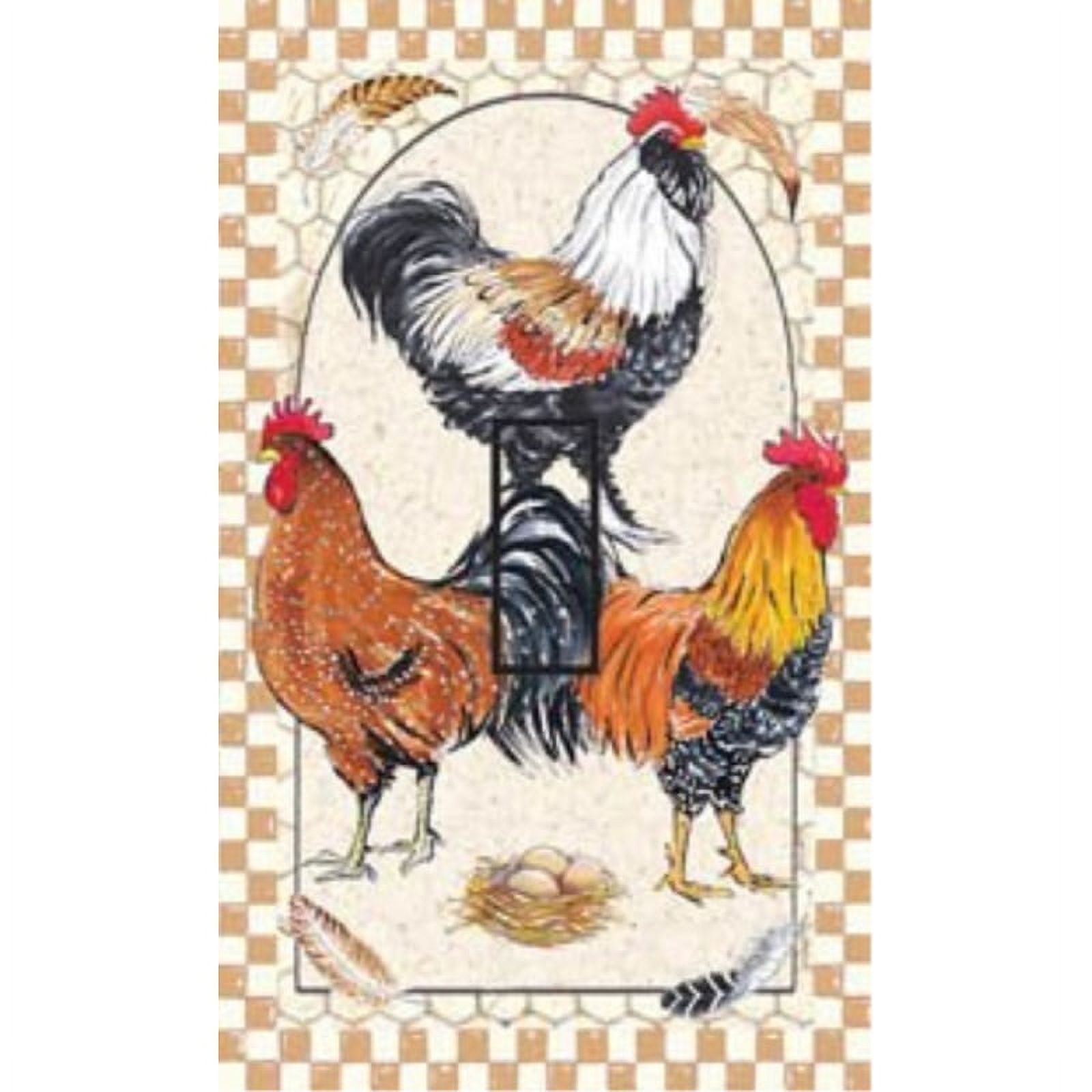 SwitchStix Pretty Boy Roosters Single Toggle Peel and Stick Switch ...