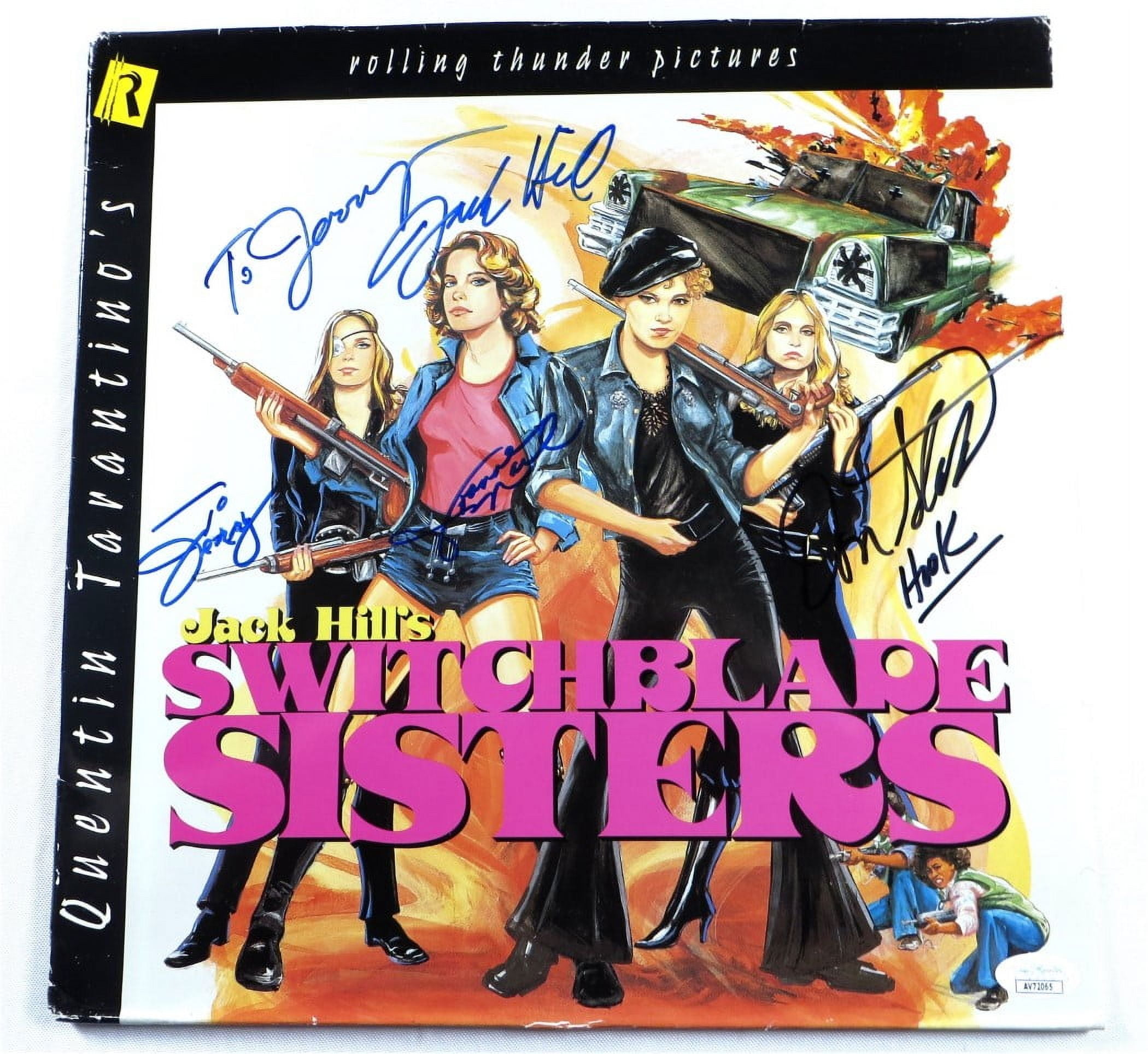 Switchblade Sisters Multi Signed Autograph Laserdisc Start Nail Hill ...