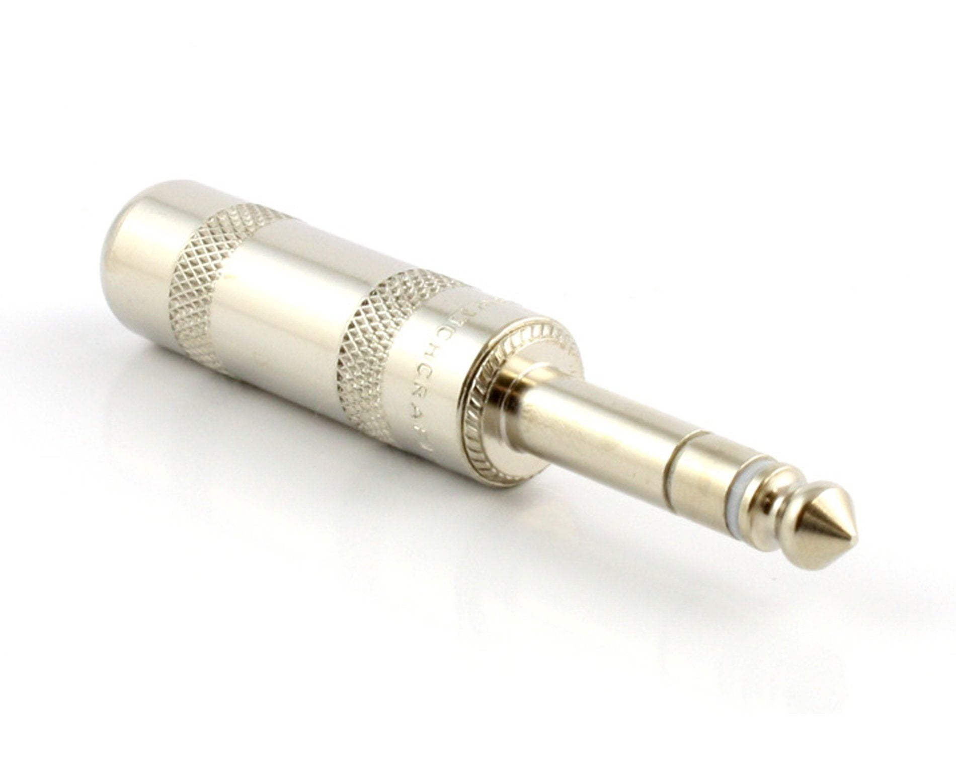 Switchcraft 297 Stereo TRS Male 1/4" Inch Plug, Nickel Finish - Walmart.com