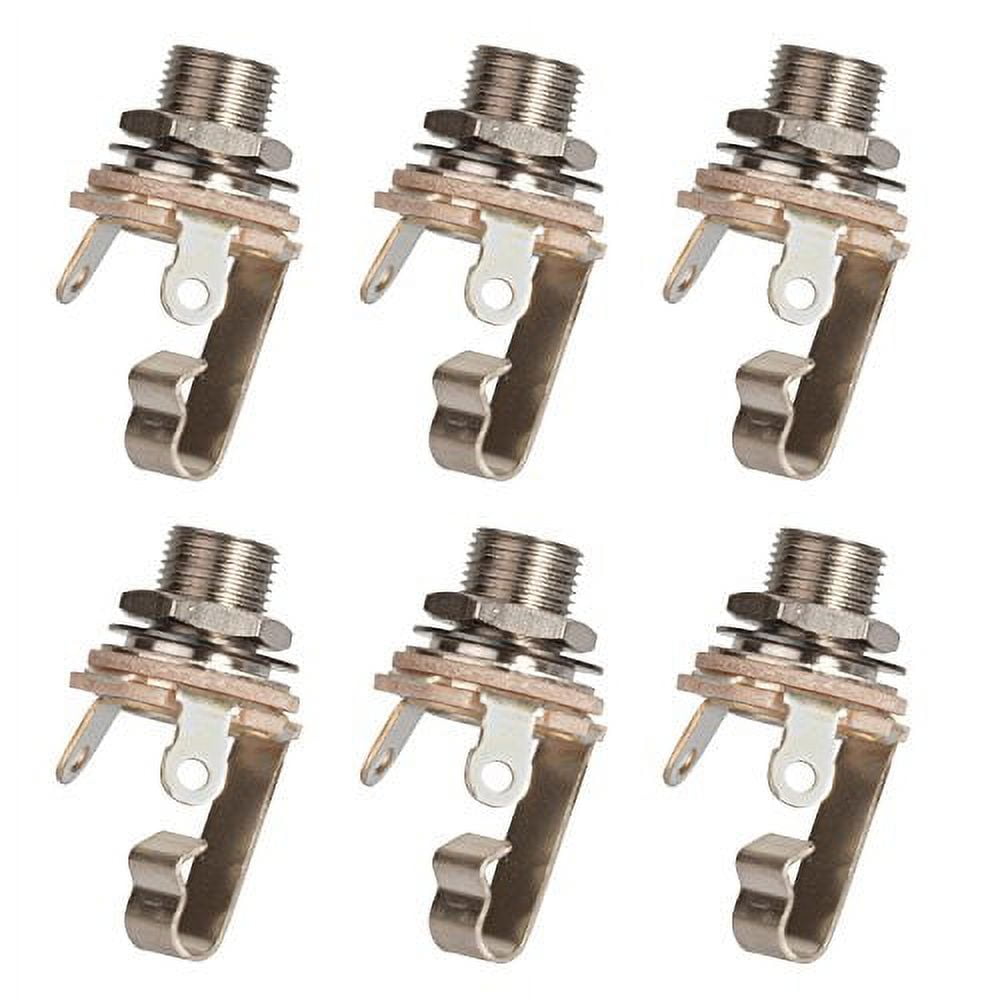 Switchcraft Output Jack, Mono, Long Thread - 6 Pack - Walmart.com