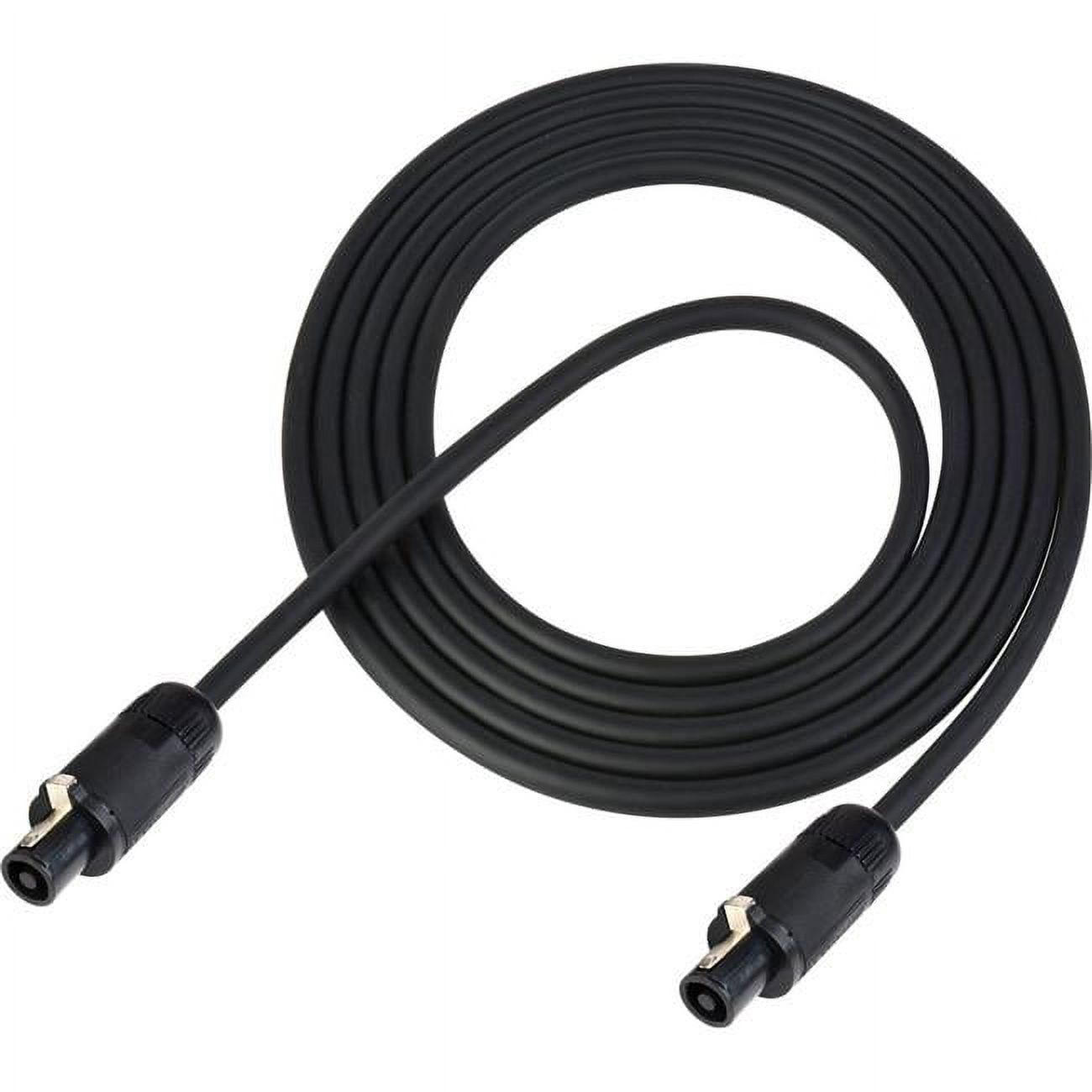Switchcraft SWC-12SP4M4M100 12-Gauge Speaker Cable - HPCC4F 4-Pole Male ...