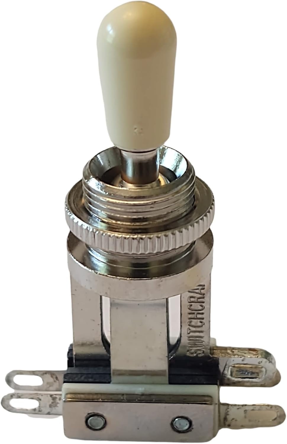 Switchcraft Short 3-way USA Toggle Switch for Les Paul - Nickel with Cream Tip - Walmart.com