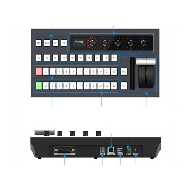 Switcher Panel Video Camera Console Controleer For Live Streaming Stage ... Switcher Panel Video Camera Console Controleer For Live Streaming Stage ...