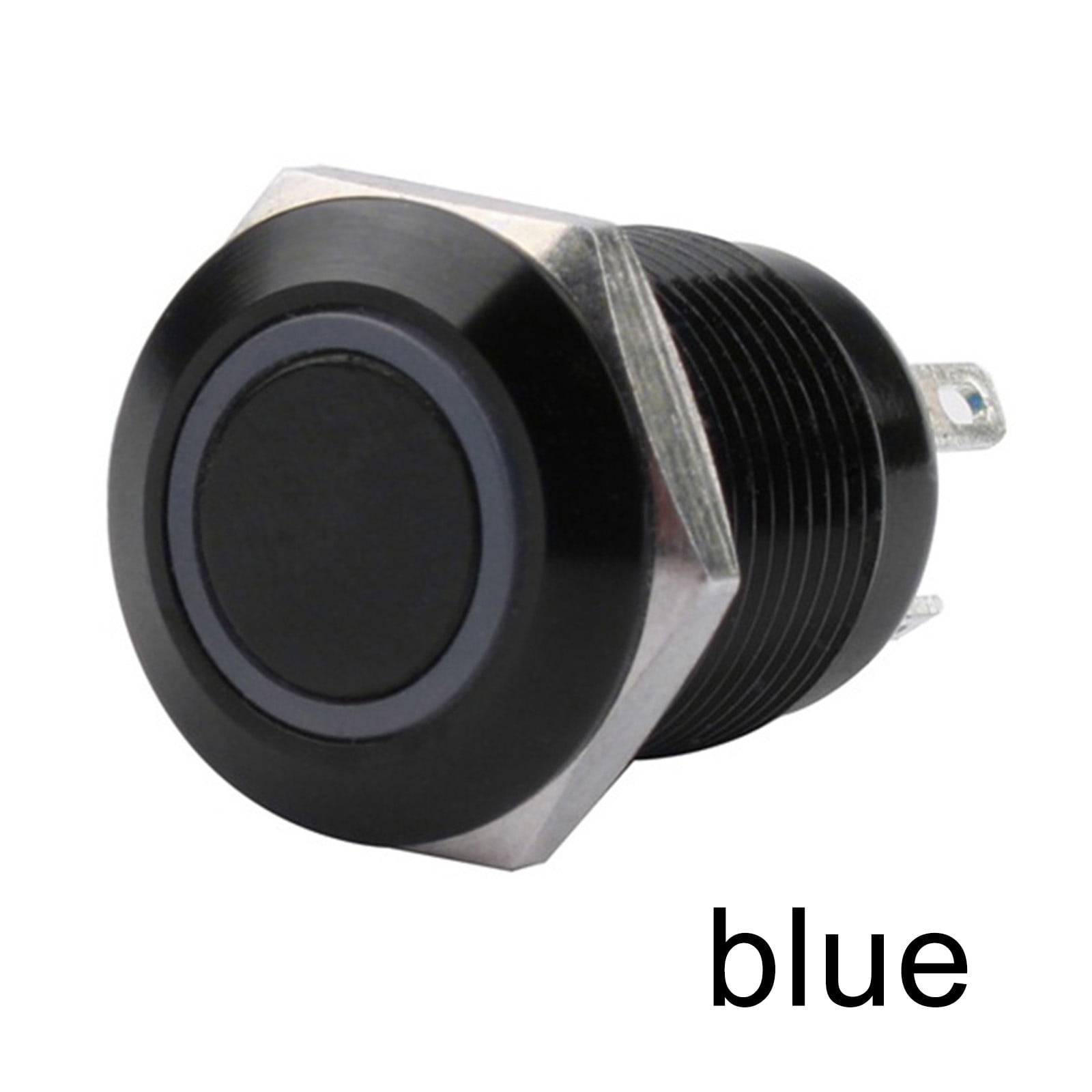 Switches Button Switch Welding Foot With Light 12Mm Button Switch Metal ...