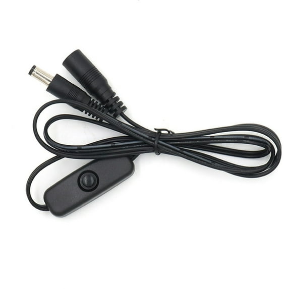 Switches Operated DC5521 Male to Female Connectors No Solder Power ...