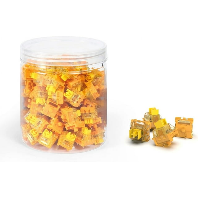 Switches for Mechanical Keyboard DIY, 38gf Linear Keyswitch 3 Pins, Pre ...