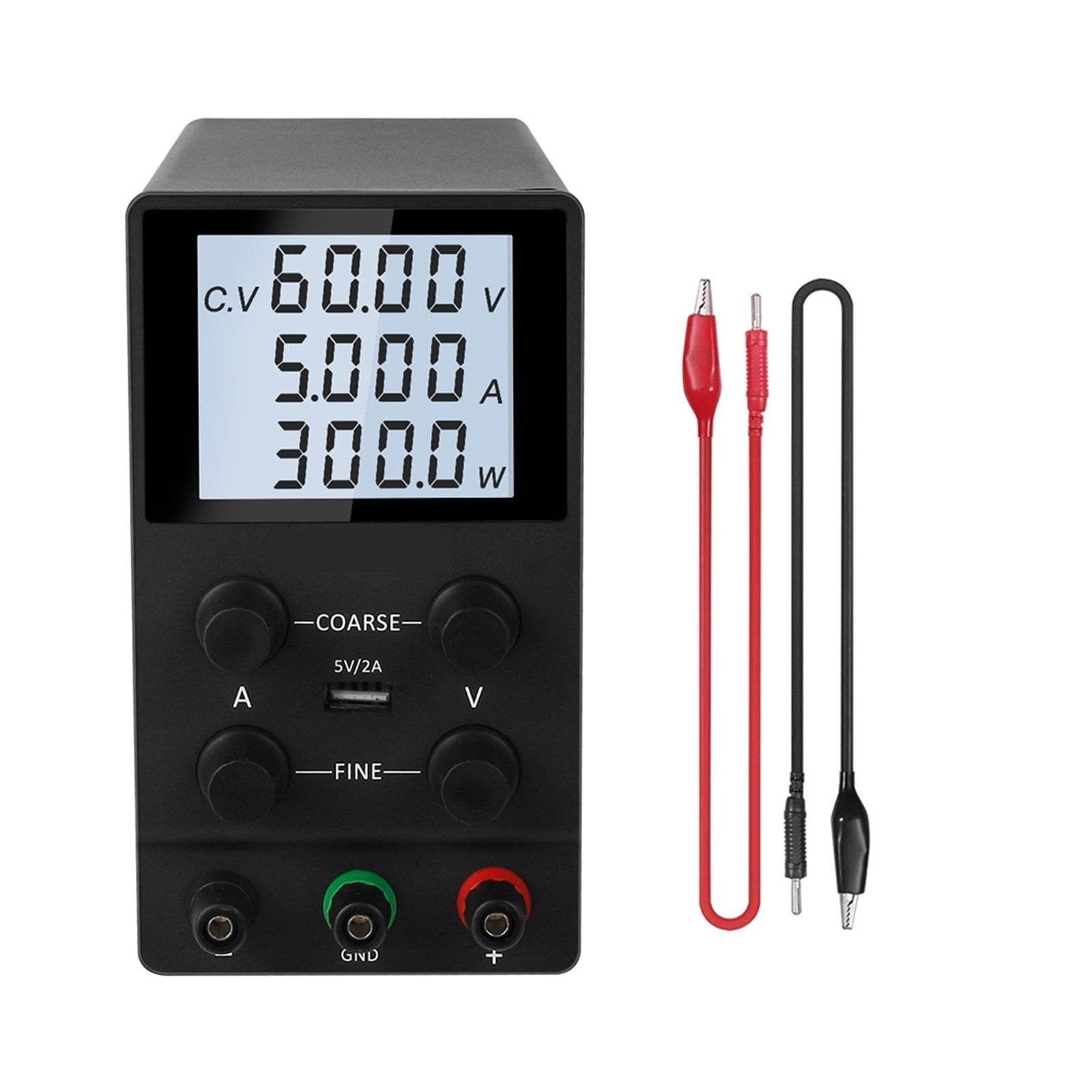 Switching DC Lab Power Supply Adjustable 30V 10A Fine Regulation 0.001A 0.01V Regulated Power ...