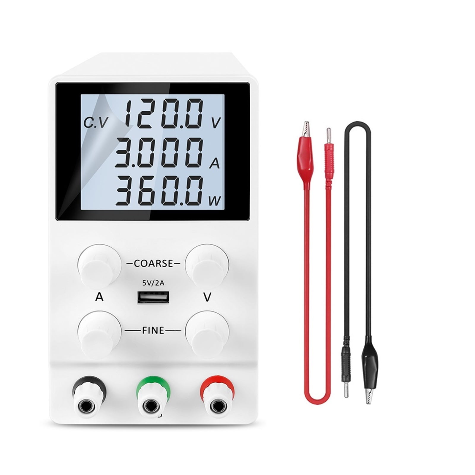 Switching DC Lab Power Supply Adjustable 30V 10A Fine Regulation 0.001A ...