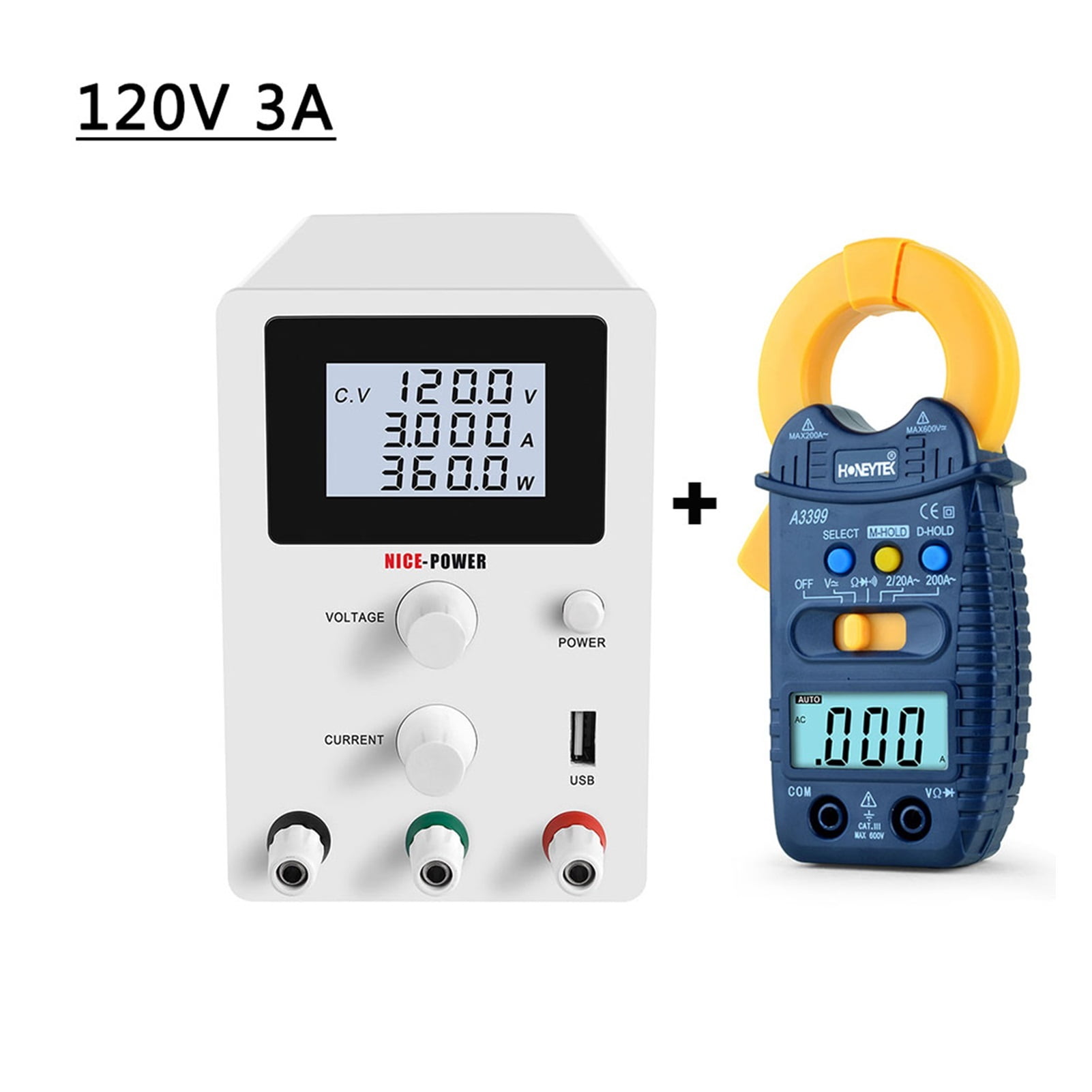 Switching DC Lab Power Supply Voltage Regulators 30V 10A 120V 3A ...