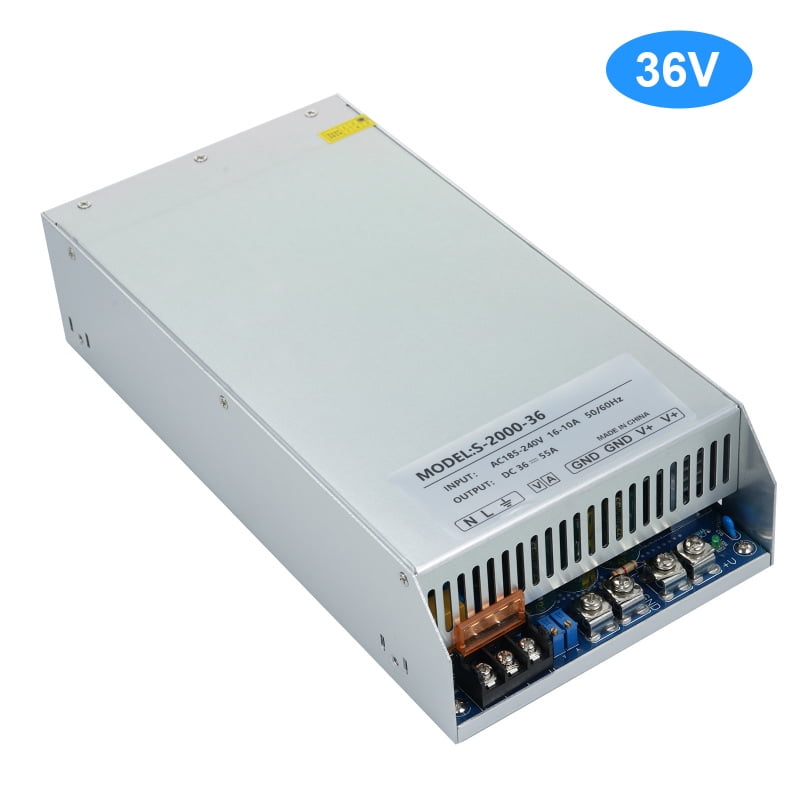 Switching Power Supply DC 36V 55A 2000W Power Adapter Voltage ...
