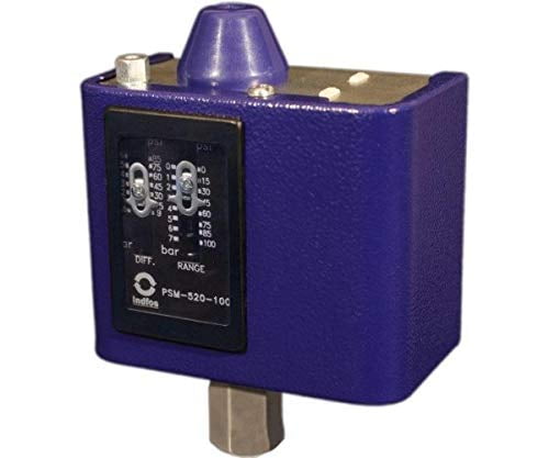 Switzer Mechanical Pressure Switch(Range: 0 to 100 PSI) with Process ...