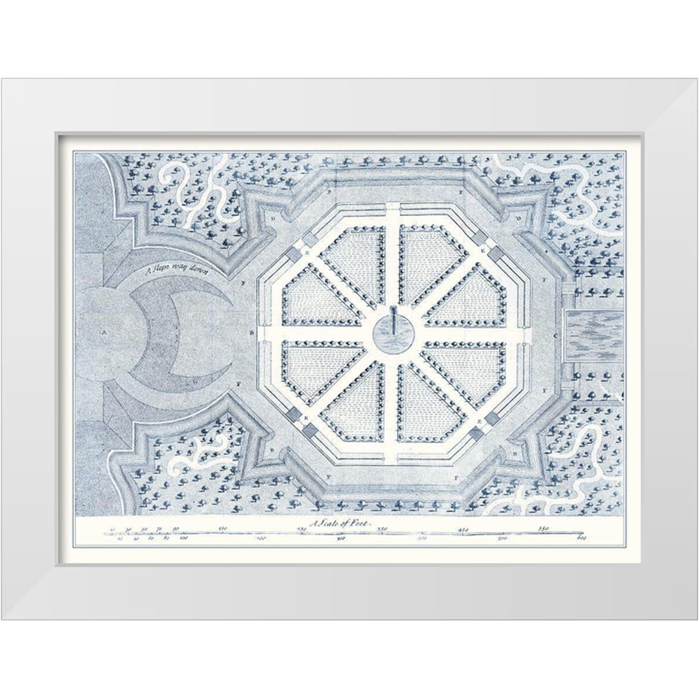 Switzer, Stephen 24x19 White Modern Wood Framed Museum Art Print Titled ...