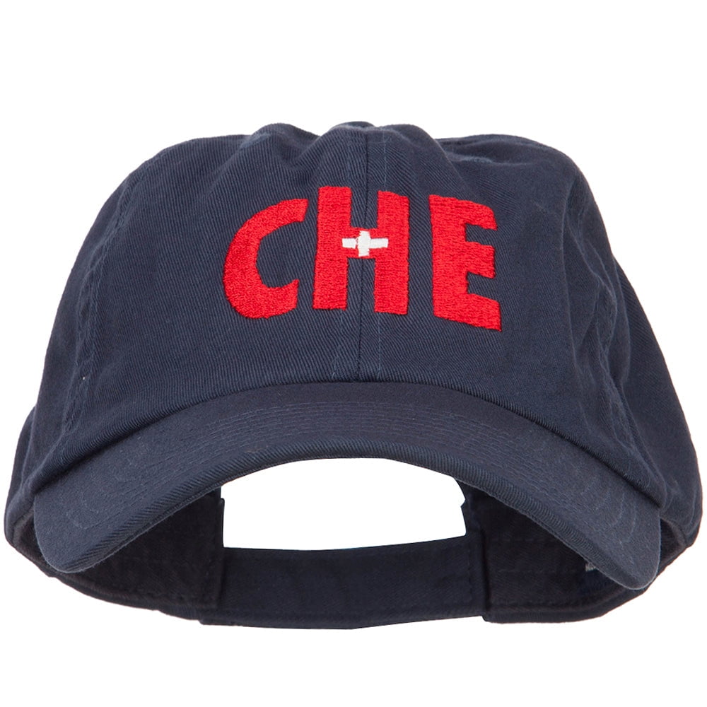 Switzerland CHE Flag Embroidered Low Profile Cap - Navy OSFM - Walmart.com
