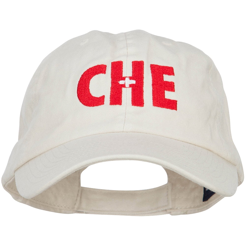 Switzerland CHE Flag Embroidered Low Profile Cap - Putty OSFM - Walmart.com