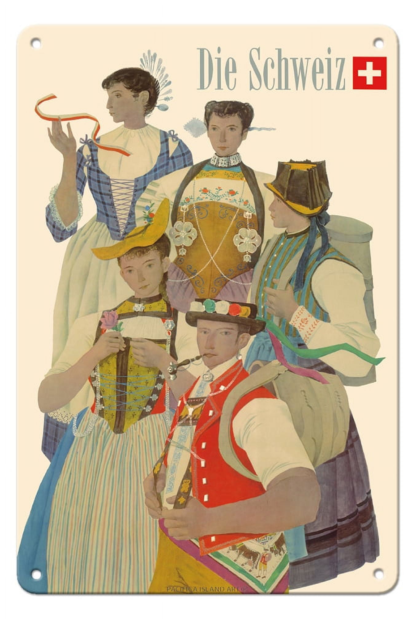 Switzerland (Die Schweiz) - Traditional Swiss Folkloric Costumes ...