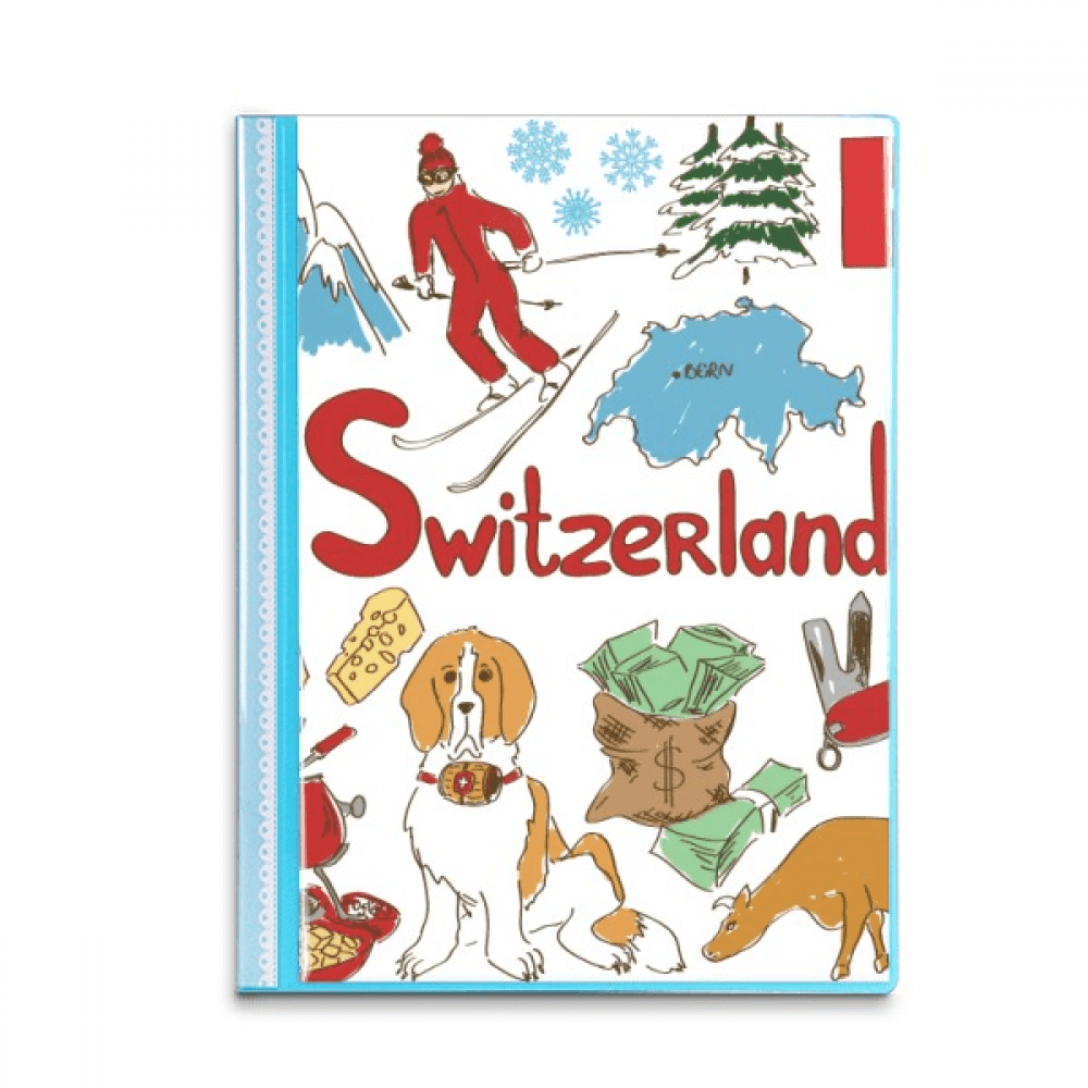 Switzerland Landscape National Flag Book Sheet Protectors Portfolio ...