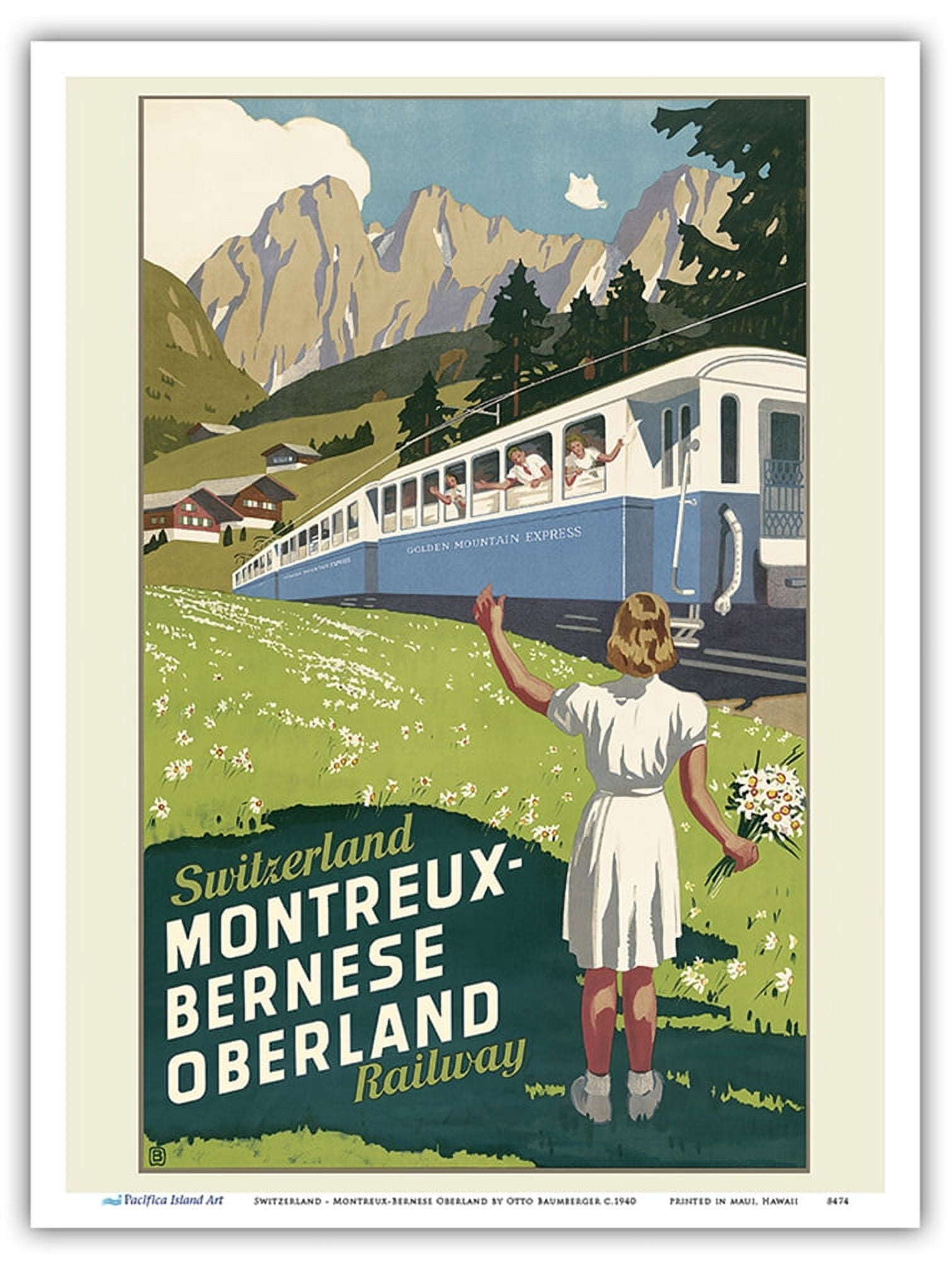 Switzerland - Montreux-Bernese Oberland Railway - The Chocolate Route ...