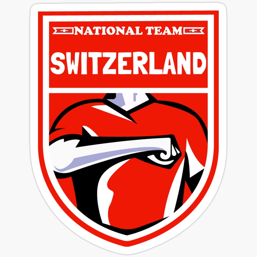 Switzerland National Team Logo Sticker Phone Decal Water Bottle ...