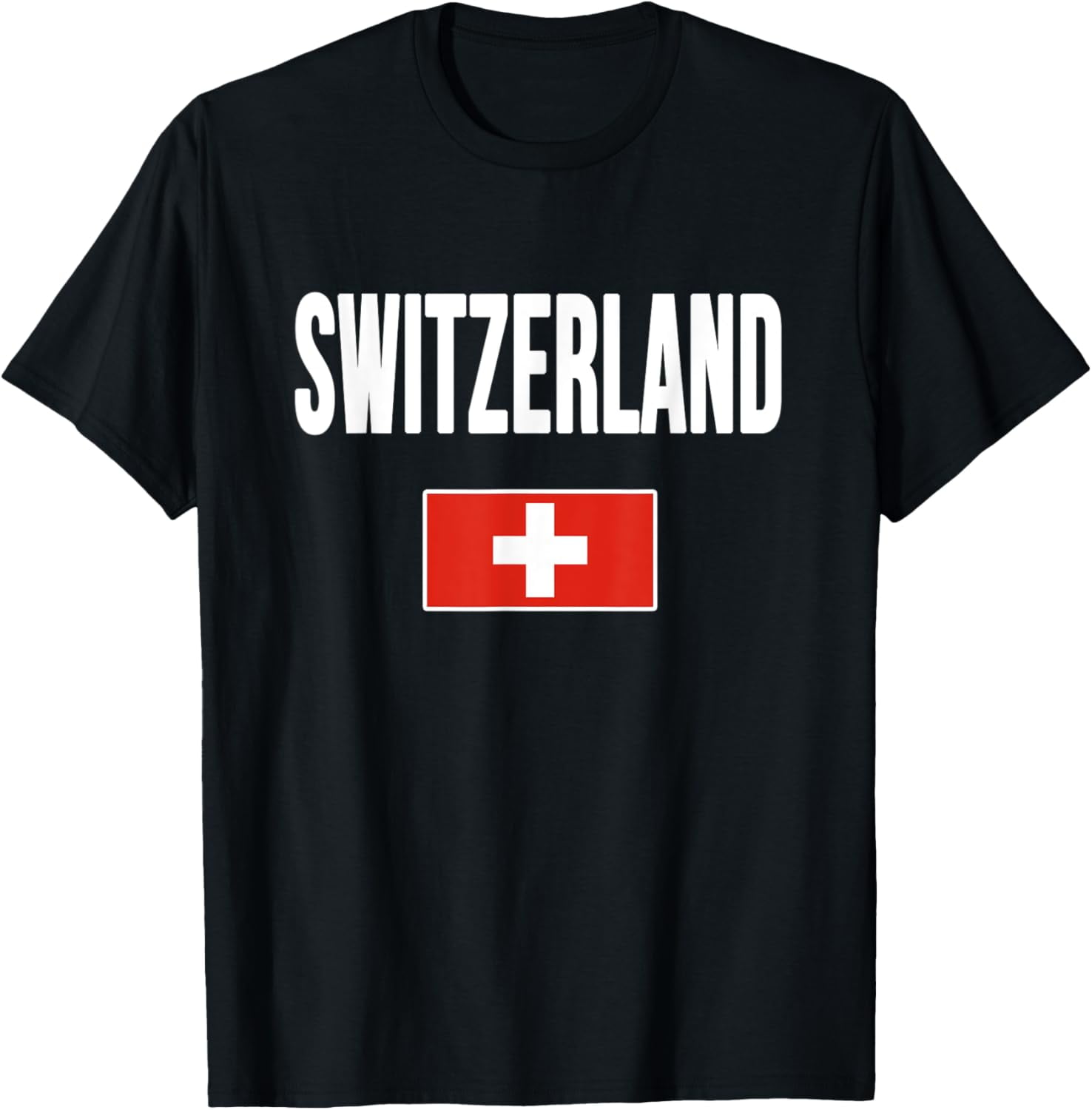 Switzerland Swiss Flag T-Shirt - Walmart.com