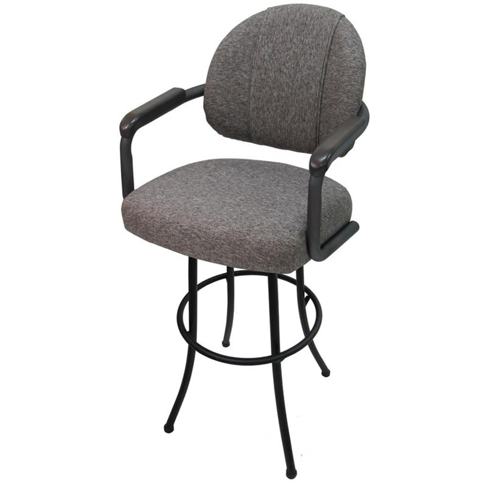 Swivel 30" Bar Stool - M-79 Metal Grey Frame - Walmart.com