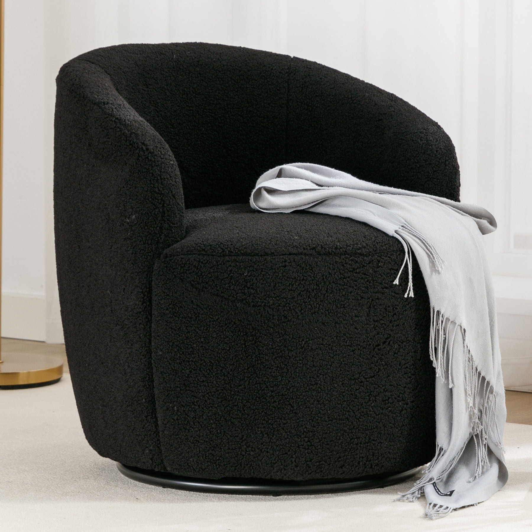 Swivel Accent Armchair | 360° Rotation for Indoor Spaces like Living ...