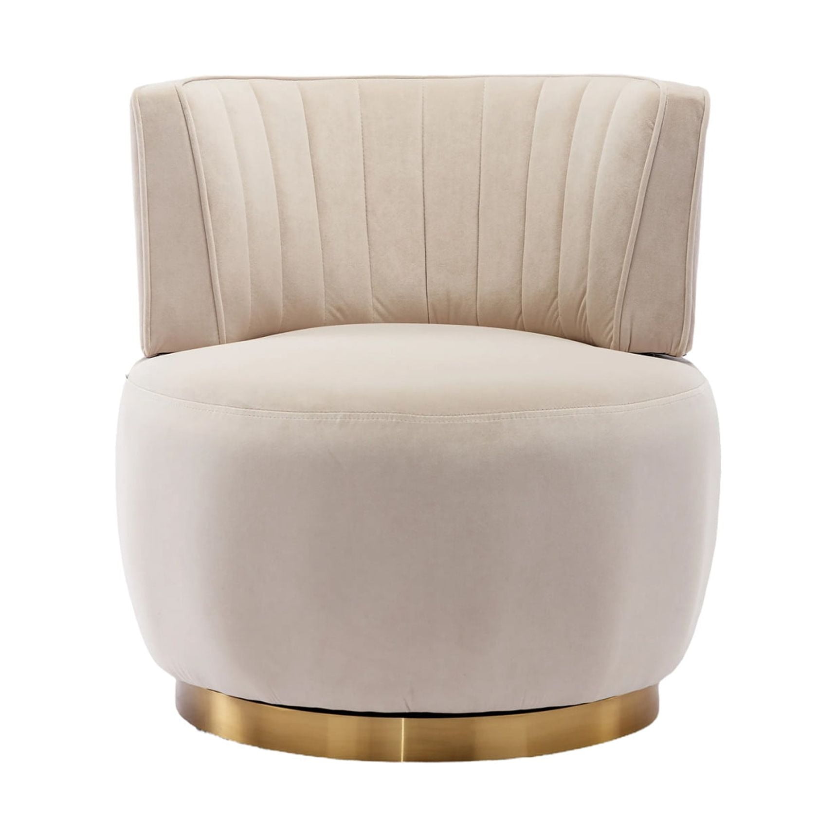 Swivel Accent Chair, 360 Degree Swivel Cuddle Barrel Sofa Chairs with ...