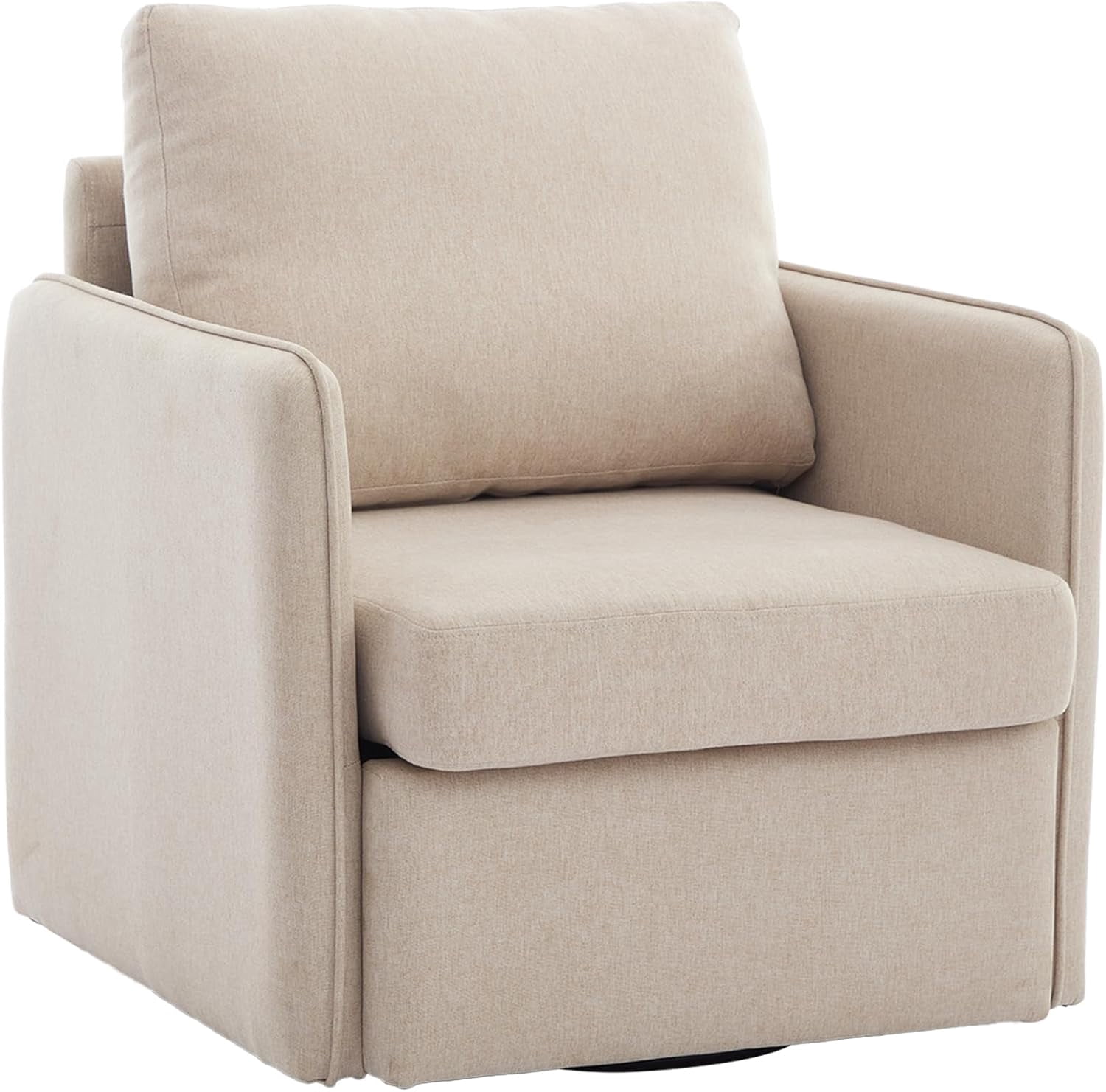 Swivel Accent Chair with Storage Single Barrel Chair Swivel Chair ...