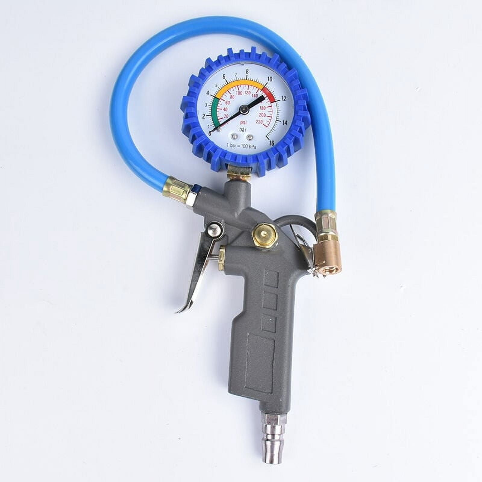 Swivel Air Chuck Tire Inflator, Quick Coupler with Gear-type Rubber ...