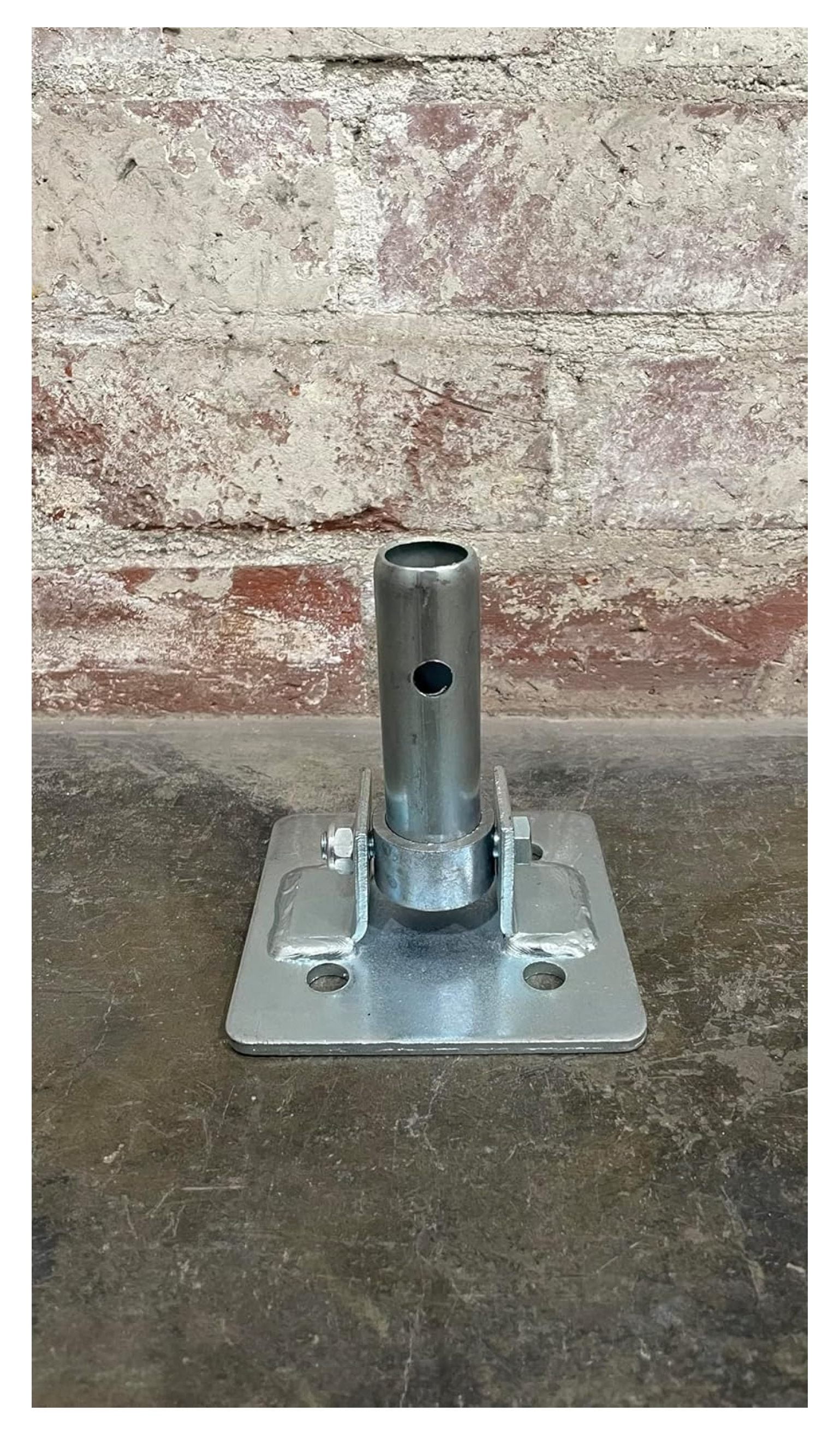 Swivel Base Plate 5-1/2"" X 5-1/2"" (Set of 4), Silver - Walmart.com