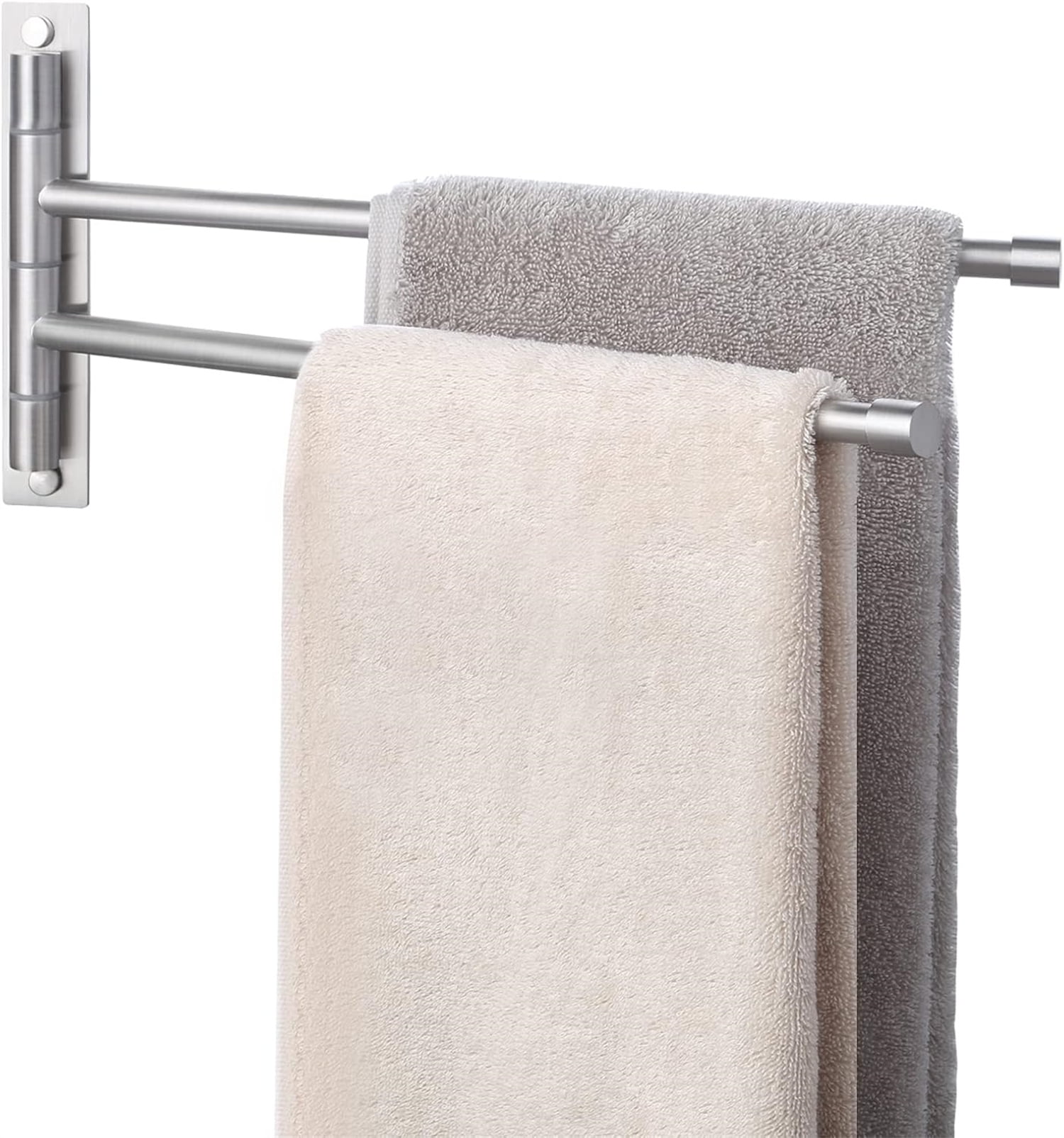 Swivel Bathroom Towel Rack, Stainless Steel Towel Rack,Wall Mounted ...