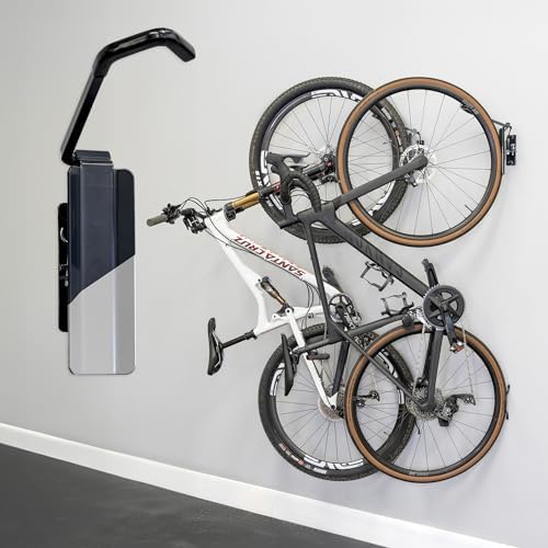 Swivel Bike Rack, Bike Rack Garage Wall Mount /Stopper, Swing 120 ...