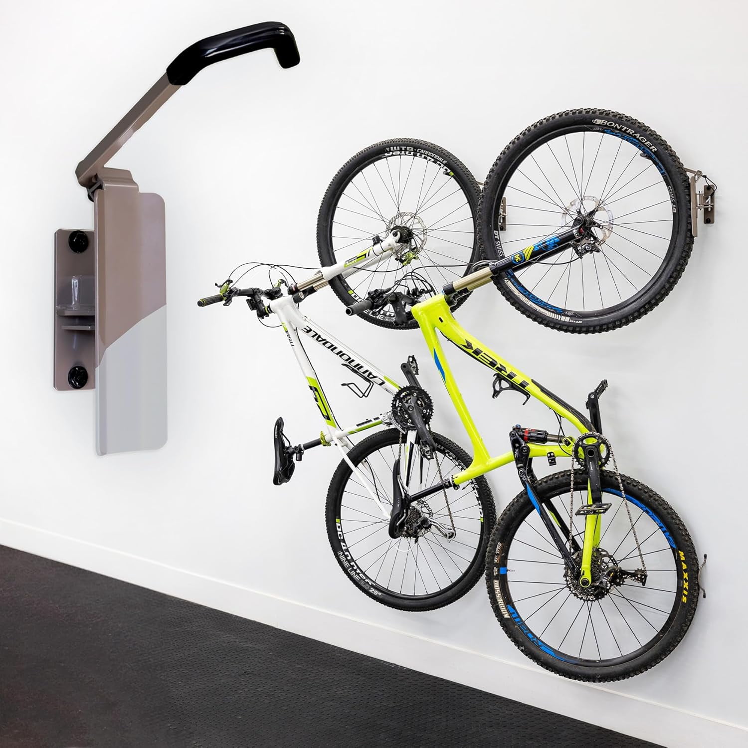 Swivel Bike Rack, Bike Rack Garage Wall Mount W/Stopper, Swing 120 ...