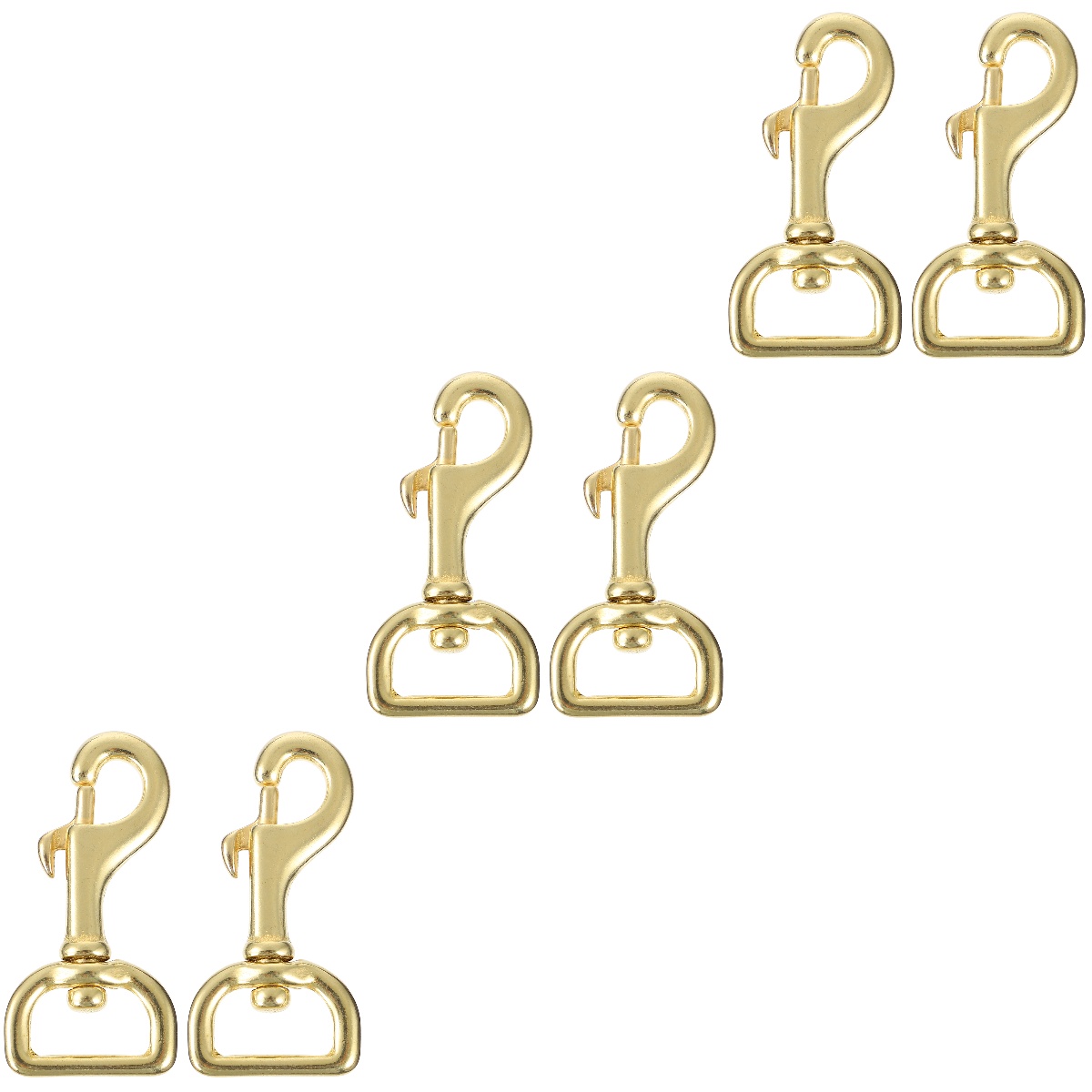 Swivel Bolt Hooks Snap Square Bottom Rotating Wallet Buckle Travel ...