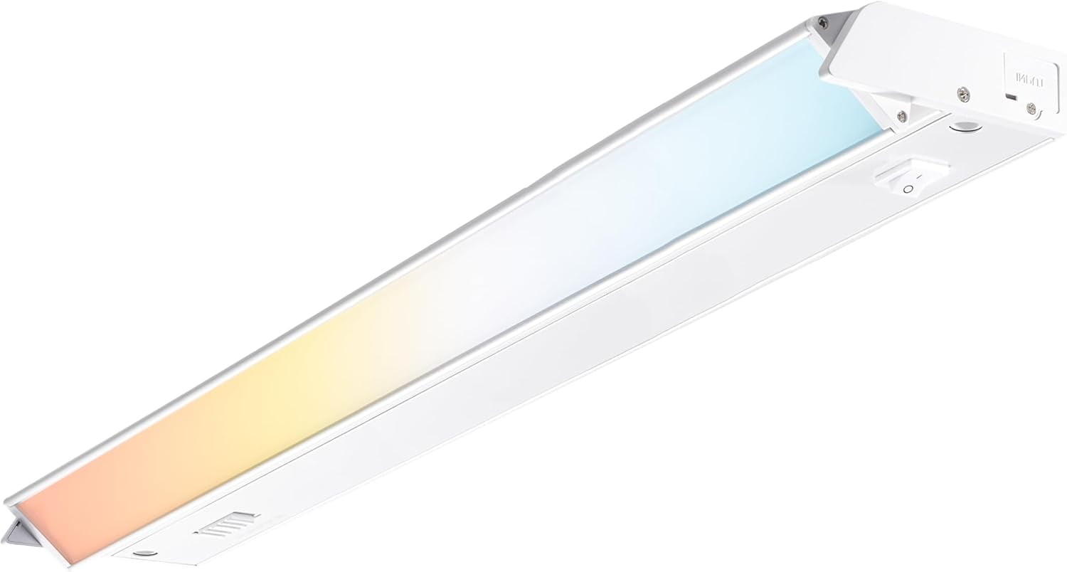 Swivel Under Cabinet Lighting, Hardwired or Plug-in Installation, 32 Inch, 18W, 5CCT Color ...