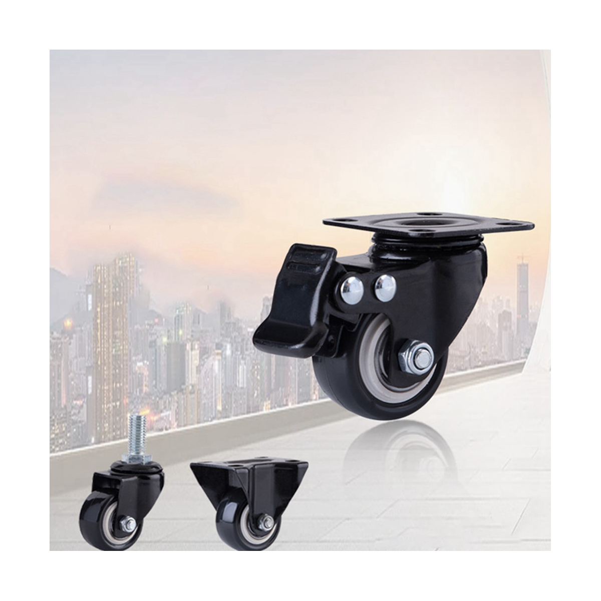 Swivel Casters Heavy Duty Casters Threaded Stem Casters Locking ...