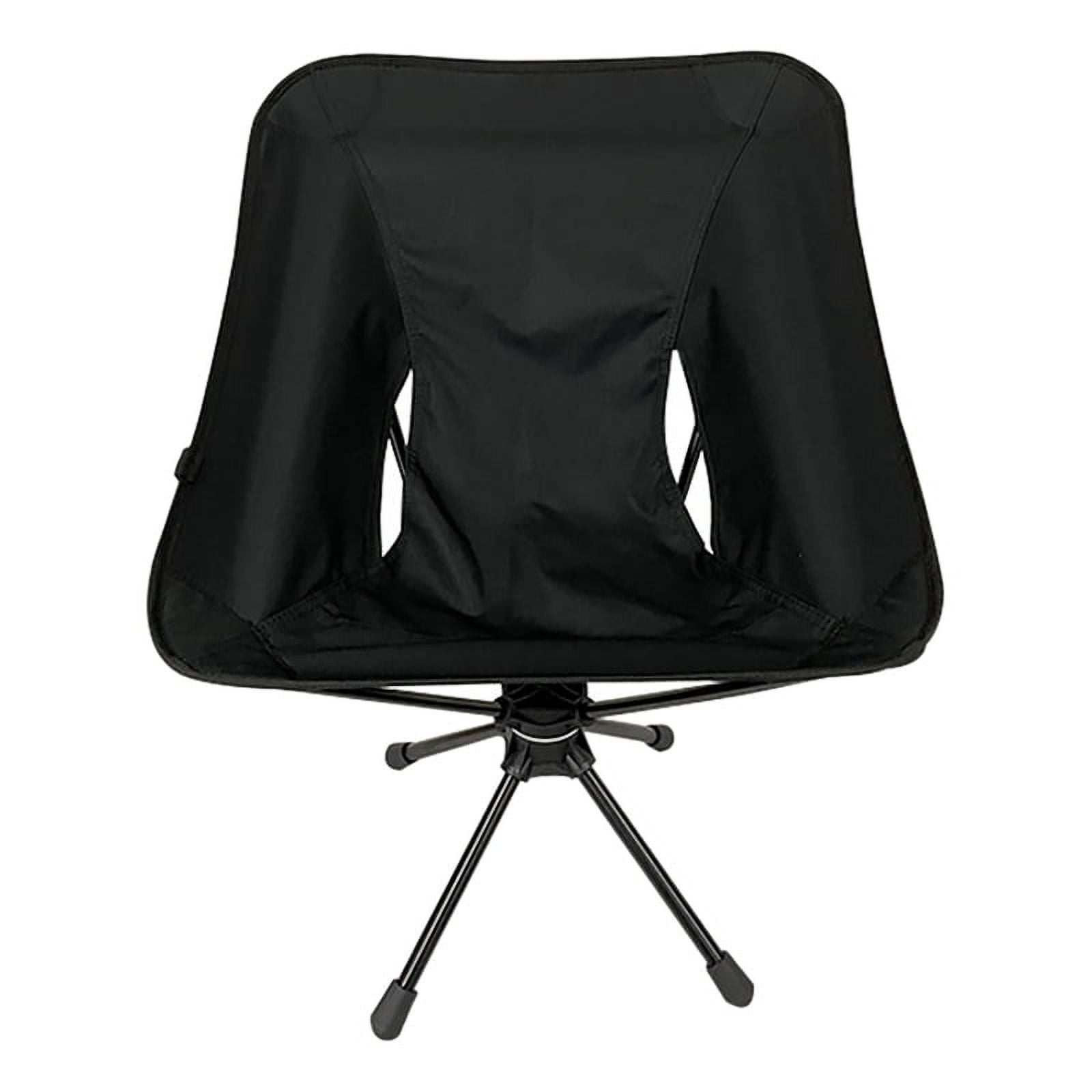 Swivel Chair Camping Portable 360 Rotating with Carry Bag for Outdoor ...